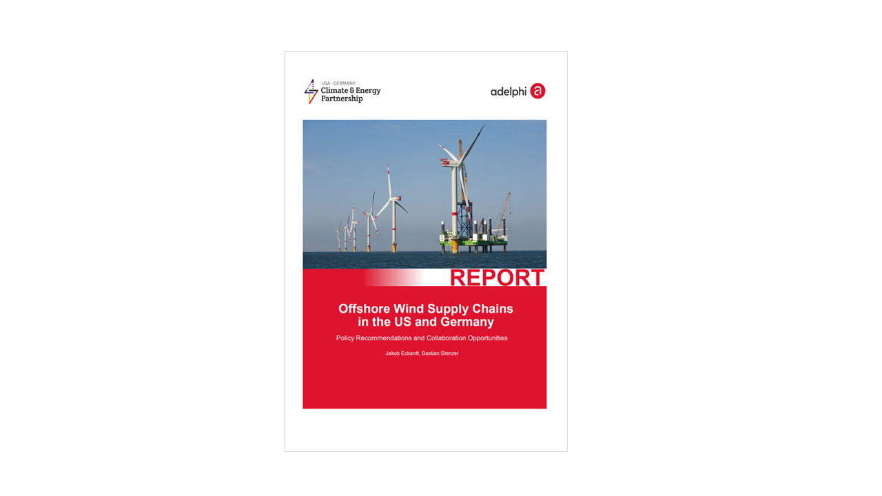 Offshore Wind Supply Chains in the US and Germany. Policy ...